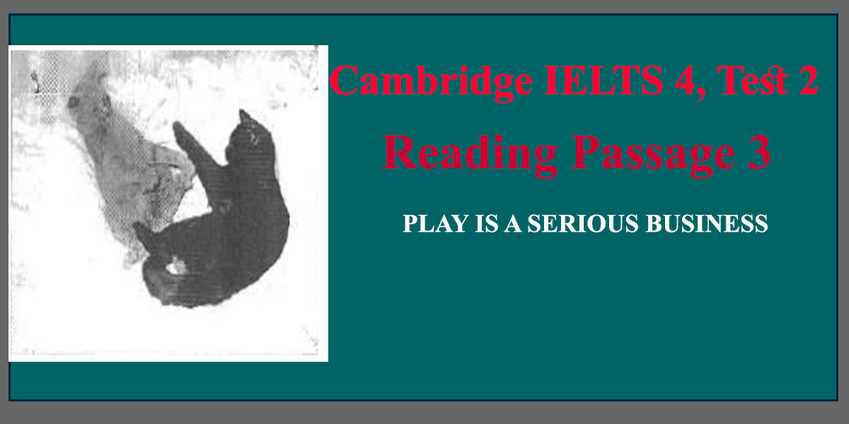 Cambridge IELTS 4 Test 2 Reading Passage 3 PLAY IS A SERIOUS cambridge-ielts-4-test-2-reading-passage-3-play-is-a-serious